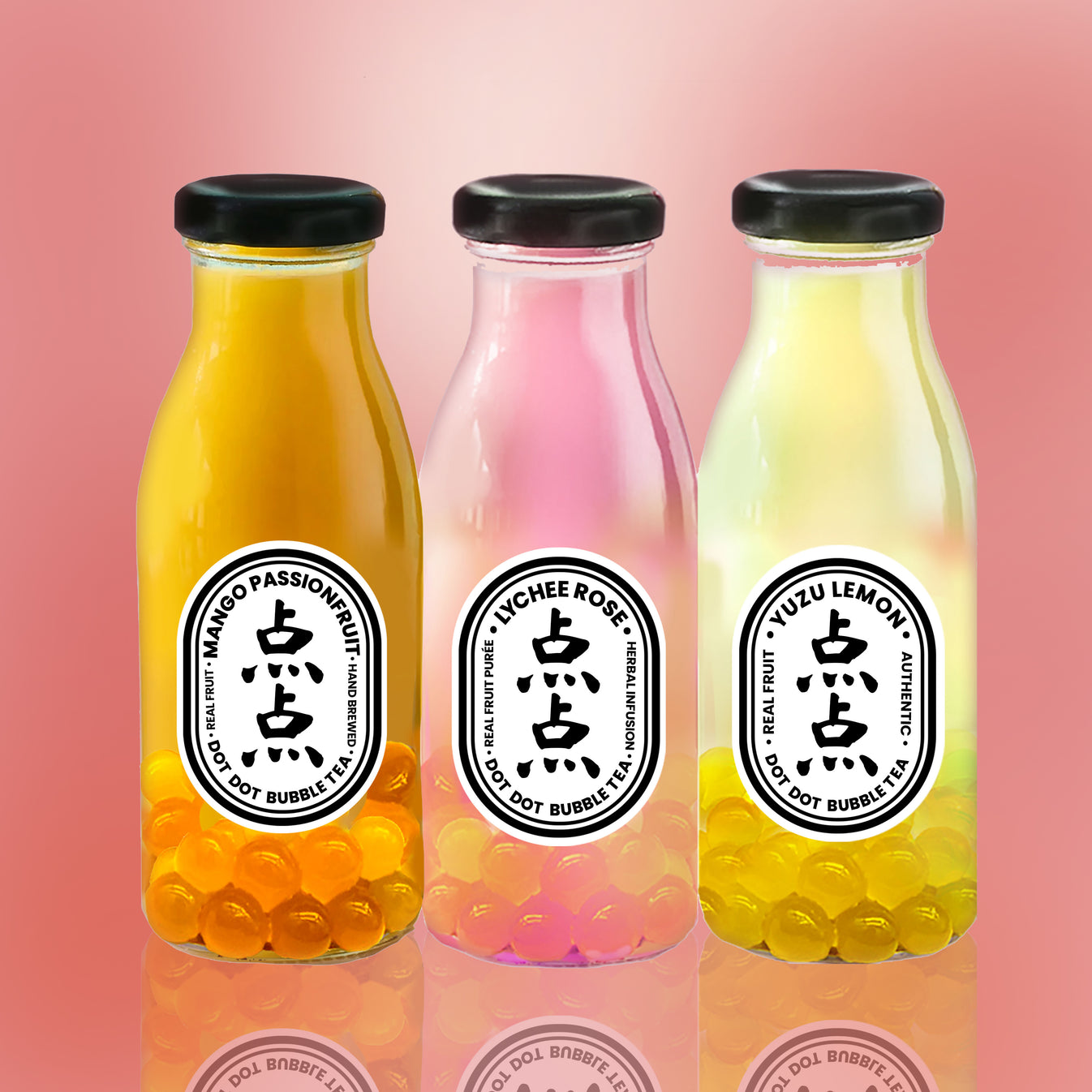 3 x Bubble Teas Bundle – Dot Dot Tea