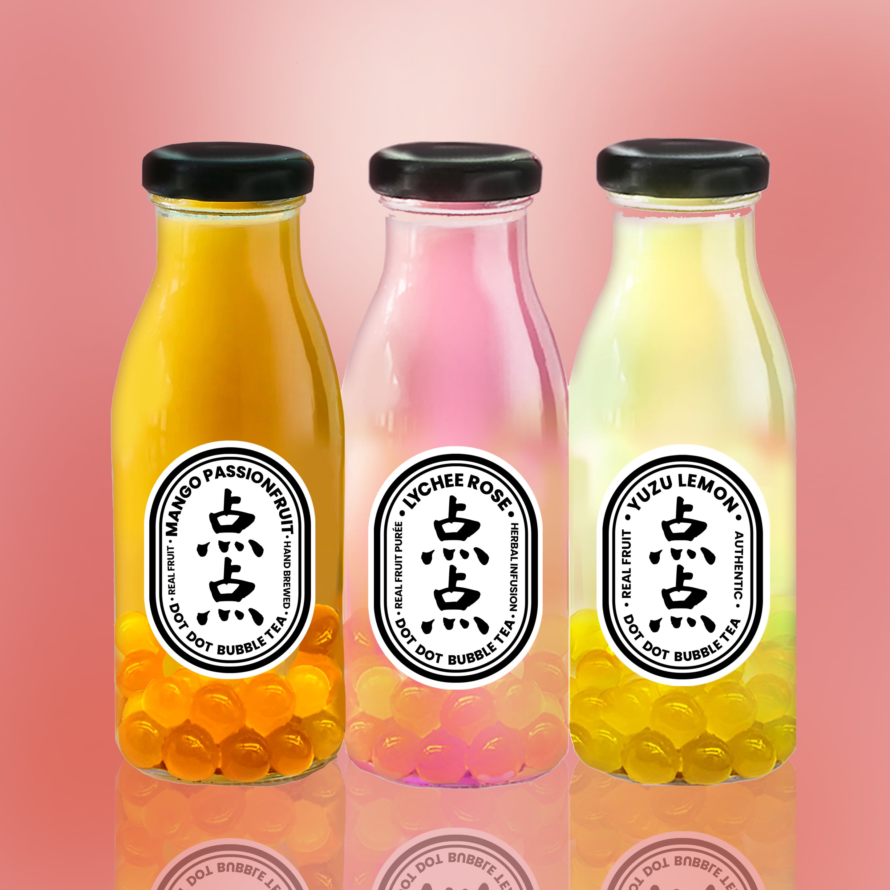 3 x Bubble Teas Bundle – Dot Dot Tea